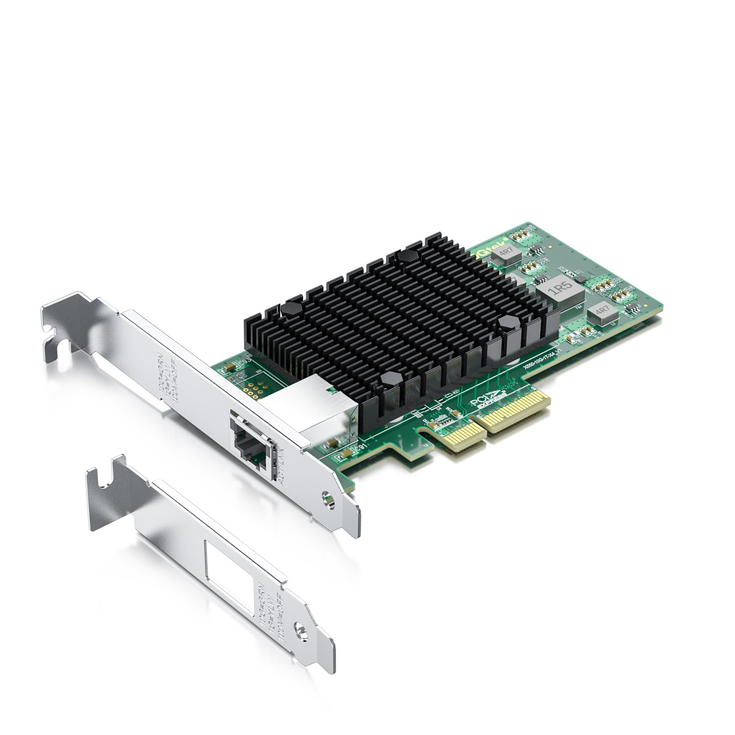 【楽天市場】10Gtek 10Gb PCI-E NICネットワークカード,Intel X550-AT2 コントローラーチップ搭載，シングル ...