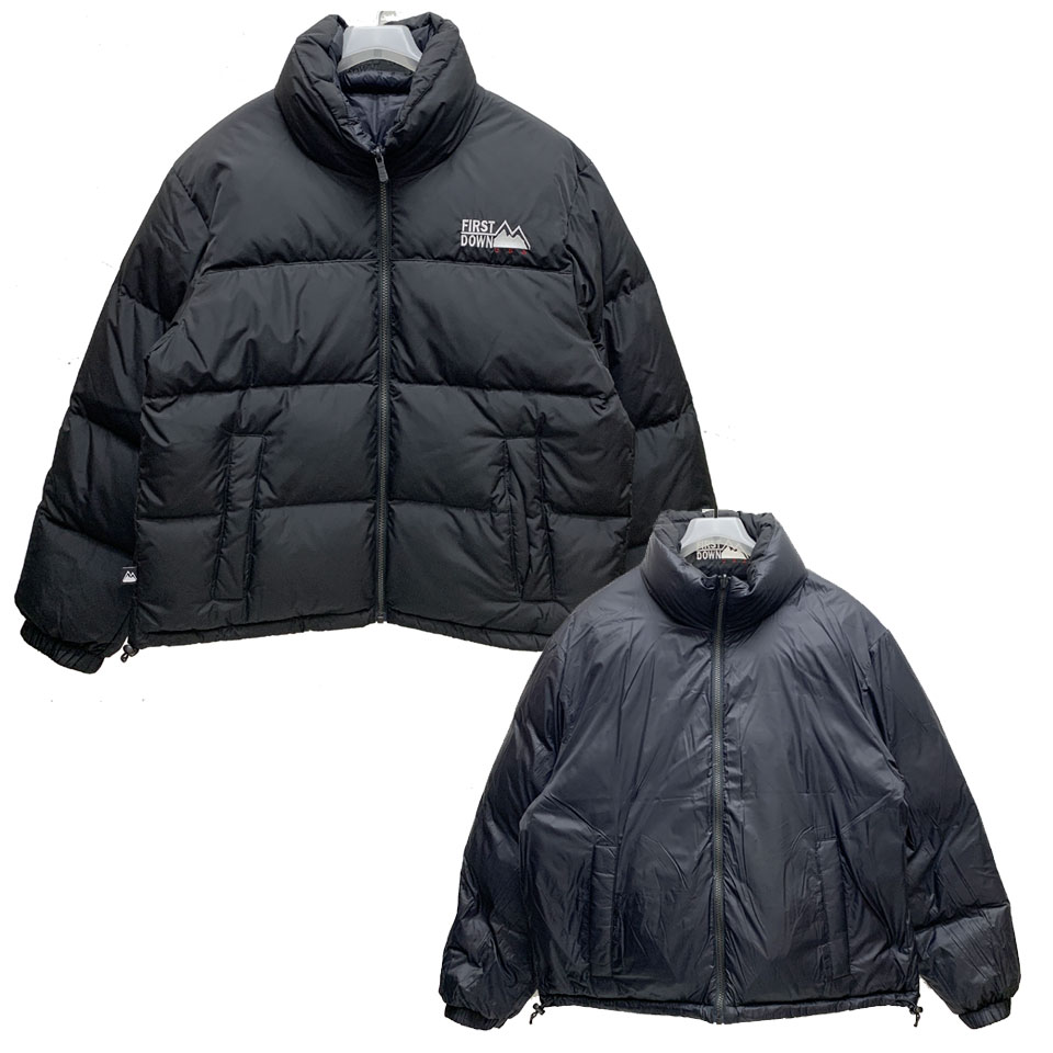【楽天市場】ファーストダウン FIRST DOWN リバーシブル ダウンジャケット ショート丈 REVERSIBLE BUBBLE DOWN ...