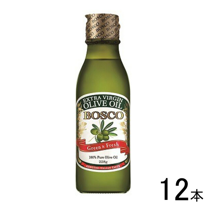 【楽天市場】【12本】 日清オイリオ BOSCO エキストラバージンオリーブオイル 228g×12本入 ボスコ 【北海道・沖縄・離島配送不可】[NA]：O9ショップ【オーナインショップ】