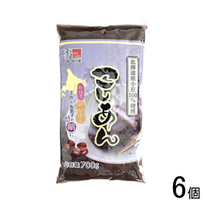 【楽天市場】【6個】 TTCフーズ 北海道小豆こしあん 700g×6個入 あずき あんこ 【北海道・沖縄・離島配送不可】：O9ショップ【オー ...
