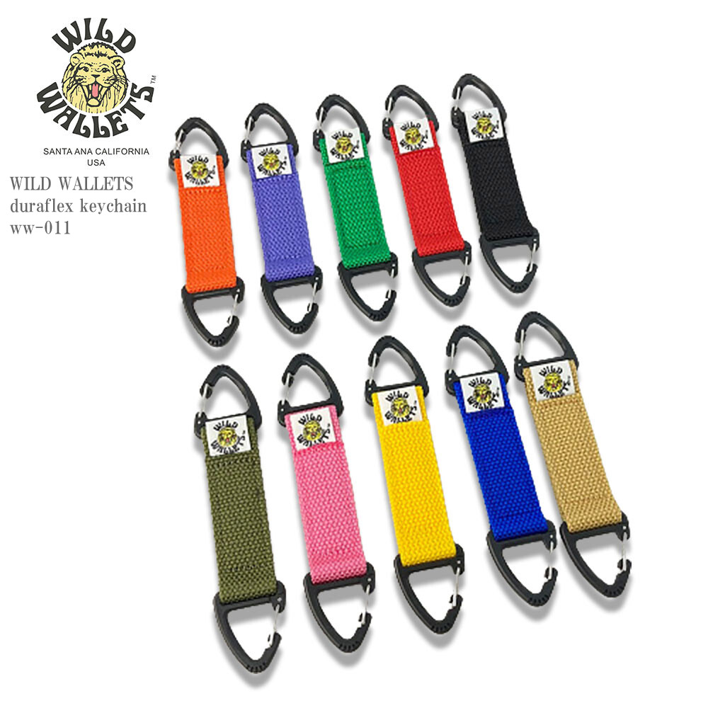【楽天市場】WILD WALLETS ワイルドウォレット duraflex keychain ww-011 デュラフレックス キーホルダー ...