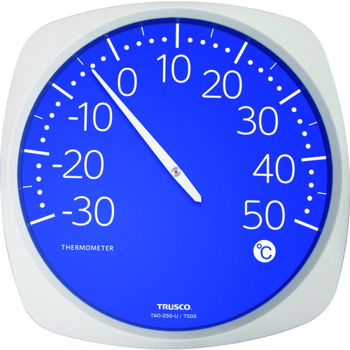 【楽天市場】TRUSCO 大型アナログ温度計 TAO-250-U：TONTON楽天市場店
