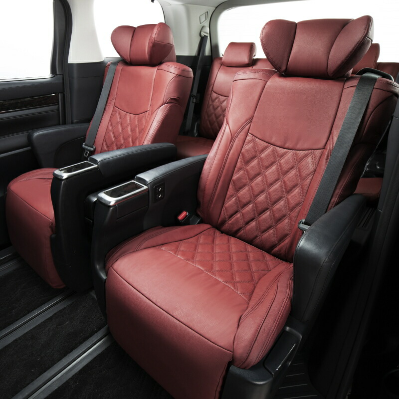 【楽天市場】アルファード[AGH30W / AGH35W][H30/1-]品番T353 ベレッツァ エグゼクティブシートカバー センターレザー・センターライン・1列目本革 初回取付破損保証付き ...