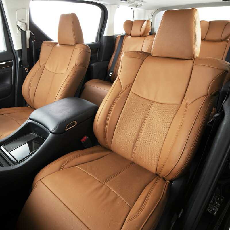 【楽天市場】アルファード[AGH30W / AGH35W][H30/1-]品番T353 ベレッツァ エグゼクティブシートカバー センターレザー・センターライン・1列目本革 初回取付破損保証付き ...