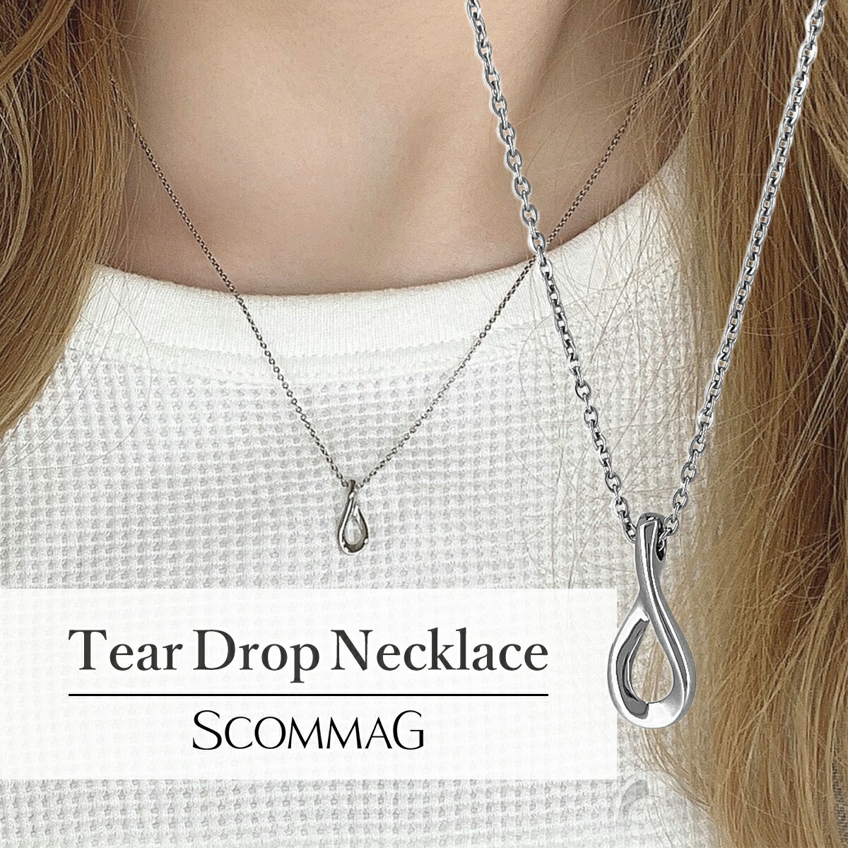 【楽天市場】ティアドロップネックレス【SCOMMAG】：BLESS楽天市場店
