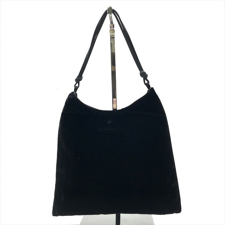 【楽天市場】【中古】美品 PRADA プラダ ベロア ハンド バッグ ブラック ミニ レディース ブランド 鞄 カバン k5563：BEGINSELL