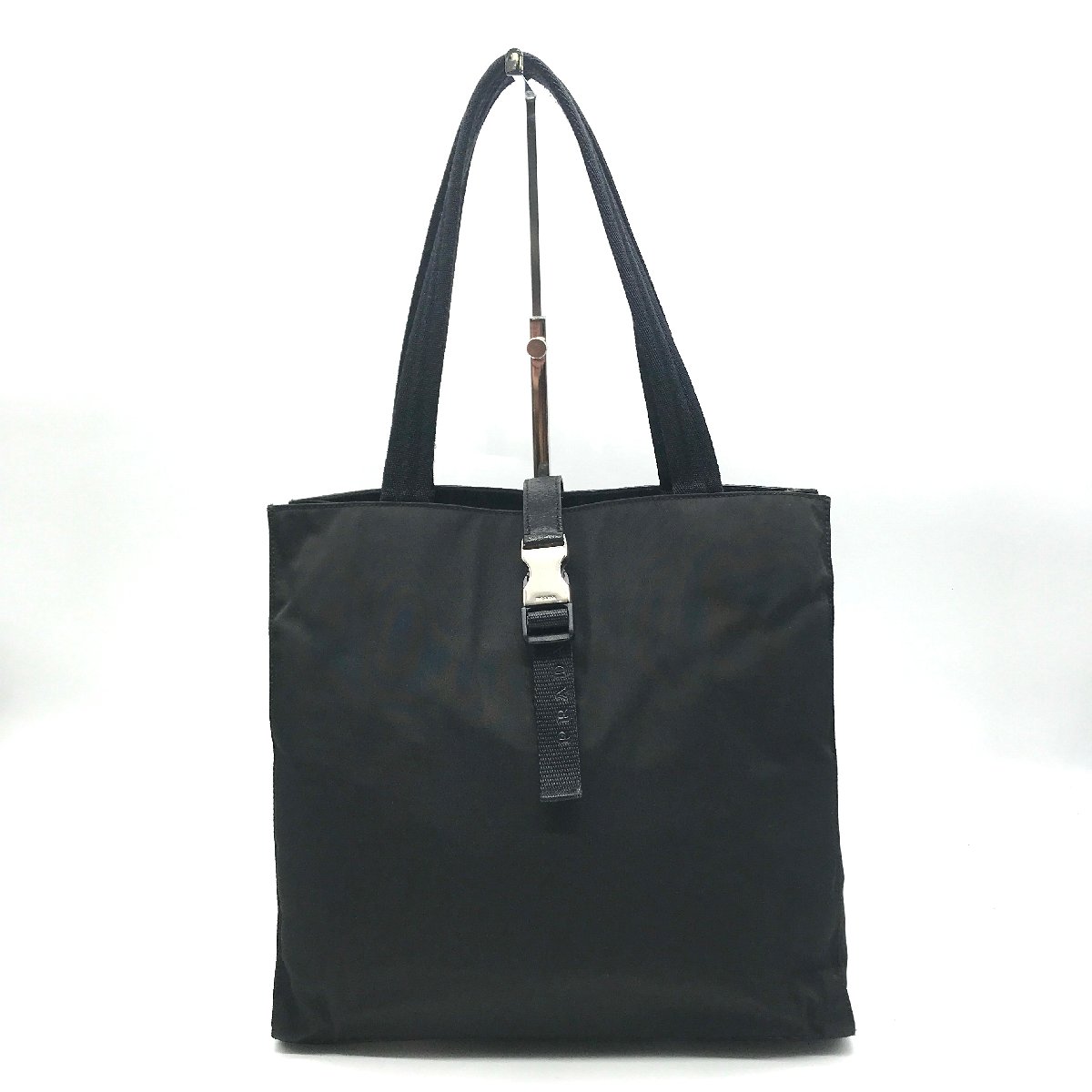 【楽天市場】【中古】良品 PRADA プラダ テスート ナイロン ハンド バッグ ブラック 男女兼用 k537：BEGINSELL