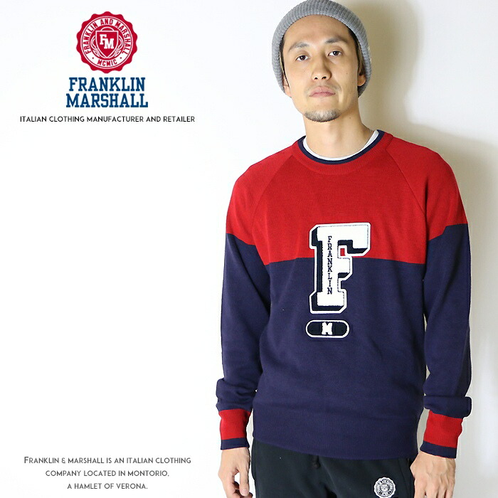 楽天市場】フランクリン マーシャル FRANKLIN＆MARSHALL ニット
