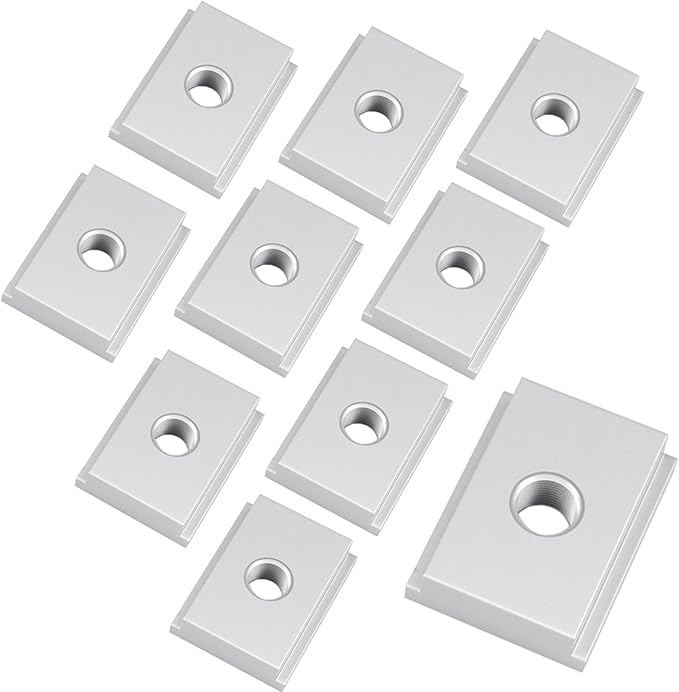 【楽天市場】Tスロットナット 10個入り M8 ネジ溝ファスナー テーブルソーアクセサリー：MSMint マルチツール 替刃 販売店