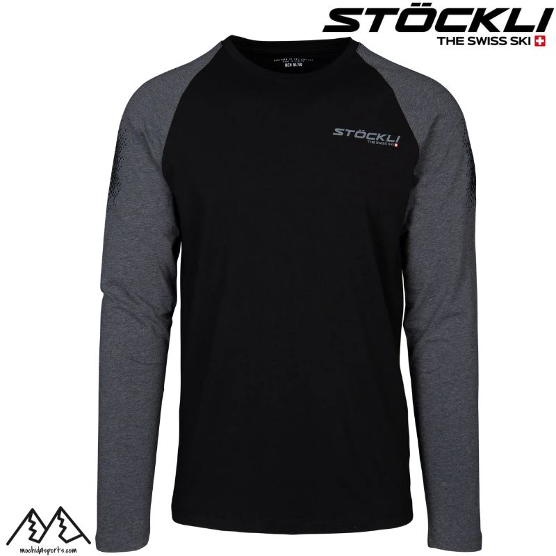 【楽天市場】ストックリ ロングスリーブ Tシャツ 長袖 ブラック STOCKLI Longsleeve Shirt black-antra ...