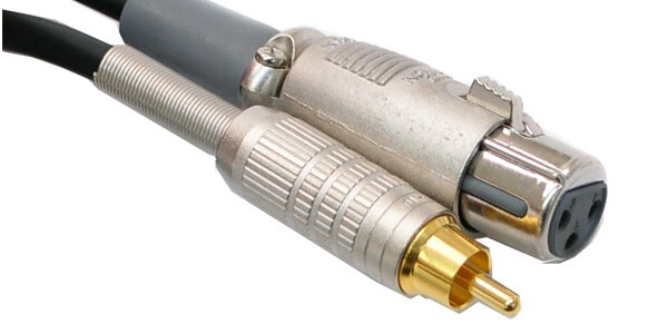 【楽天市場】CANARE（カナレ） XLRメス-RCAピン RC05-X1 Black：迅速配送の楽器機材本舗