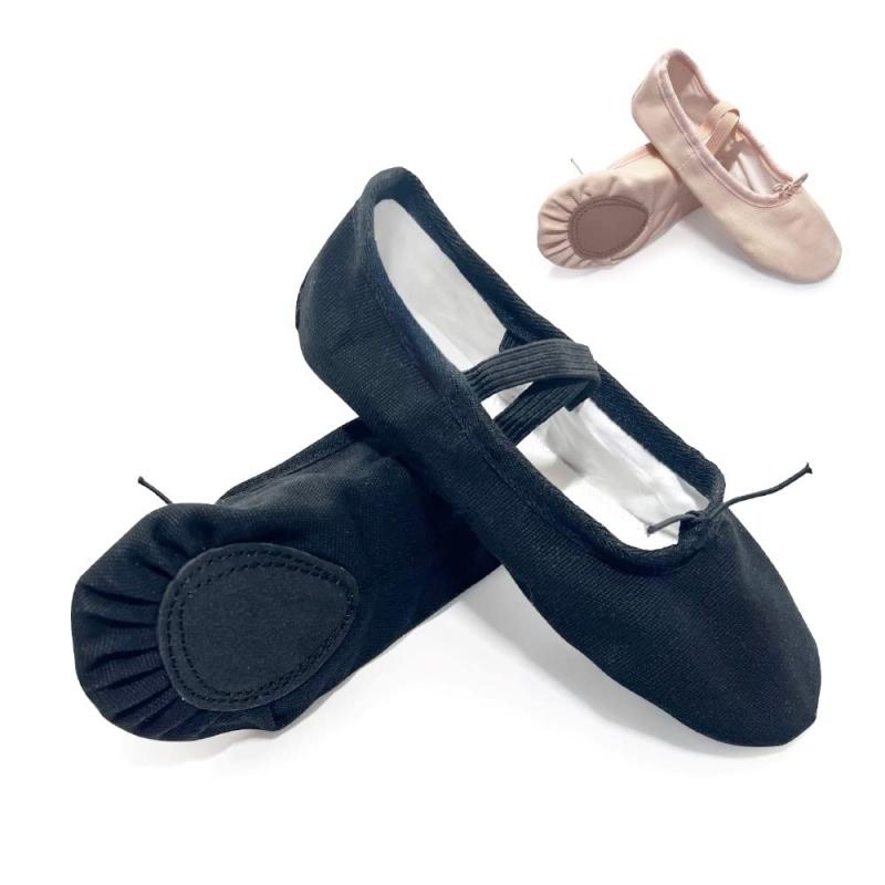 【楽天市場】[HELFiT] バレエシューズ キャンバス スプリットソール 子供 ジュニア キッズ 大人 レディース：MT inc楽天市場店