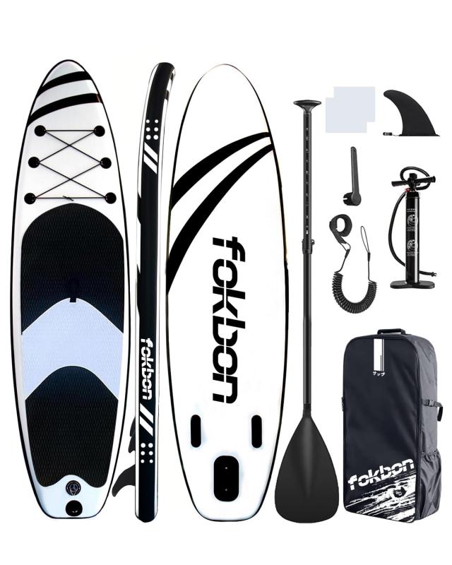 【楽天市場】サップボード スタンドアップパドルボード インフレータブル SUP ボード トライフィン 安定 耐久 軽量 初心者 セット 長さ ...