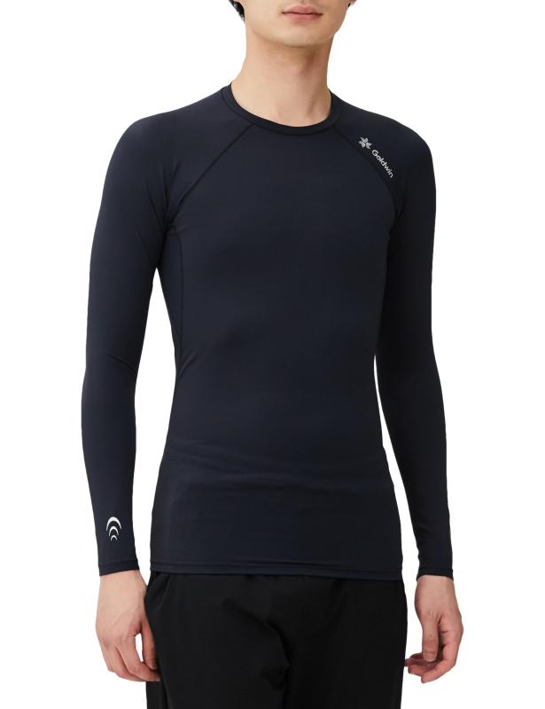 【楽天市場】[Goldwin] コンプレッションウエア ロングスリーブシャツ 着圧設計 UVカット メンズ C3fit コンプレッションロングスリーブ GC04100：MT inc楽天市場店