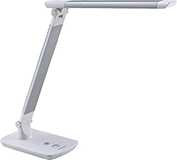 【楽天市場】【中古-非常に良い】 パナソニック LEDデスクライト 置き型 文字くっきり光 折り畳み可 昼光色 調光機能付 ライトグレー SQ ...
