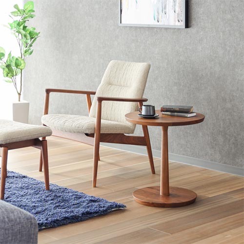 【楽天市場】飛騨家具 HIDA 飛騨産業 静穏 サイドテーブル 国産家具 無垢 サイドテーブル オーク ウォールナット：MUKU工房（家具＆クラフト）