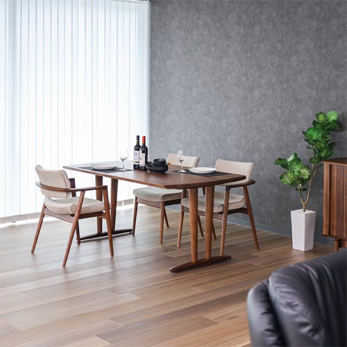 【楽天市場】飛騨家具 HIDA 飛騨産業 SEOTO-EX セオト-EX テーブル 国産家具 無垢 ダイニングテーブル オーク ウォールナット：MUKU工房（家具＆クラフト）