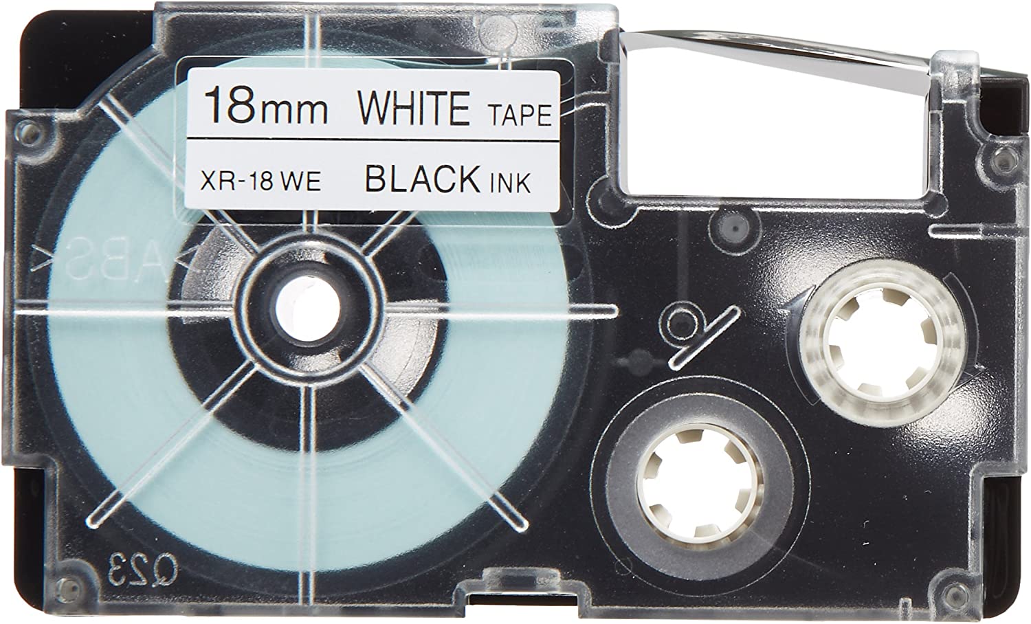 【楽天市場】カシオ ネームランド 18mm XR-18WE テープカートリッジ 白地黒文字 オフィス用品 事務用品 消耗品 テプラ テープ ...