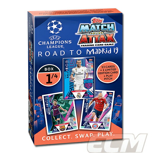 【楽天市場】【国内未発売】追加版TOPPS Match Attax 18-19 チャンピオンズリーグ 追加版【サッカー/トレカ ...