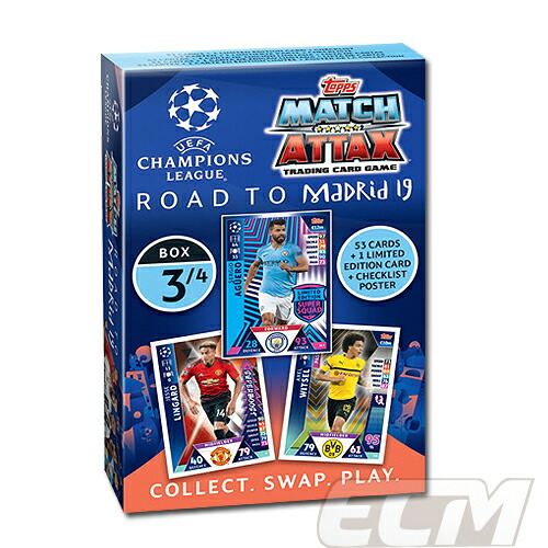 【楽天市場】【国内未発売】追加版TOPPS Match Attax 18-19 チャンピオンズリーグ 追加版【サッカー/トレカ ...