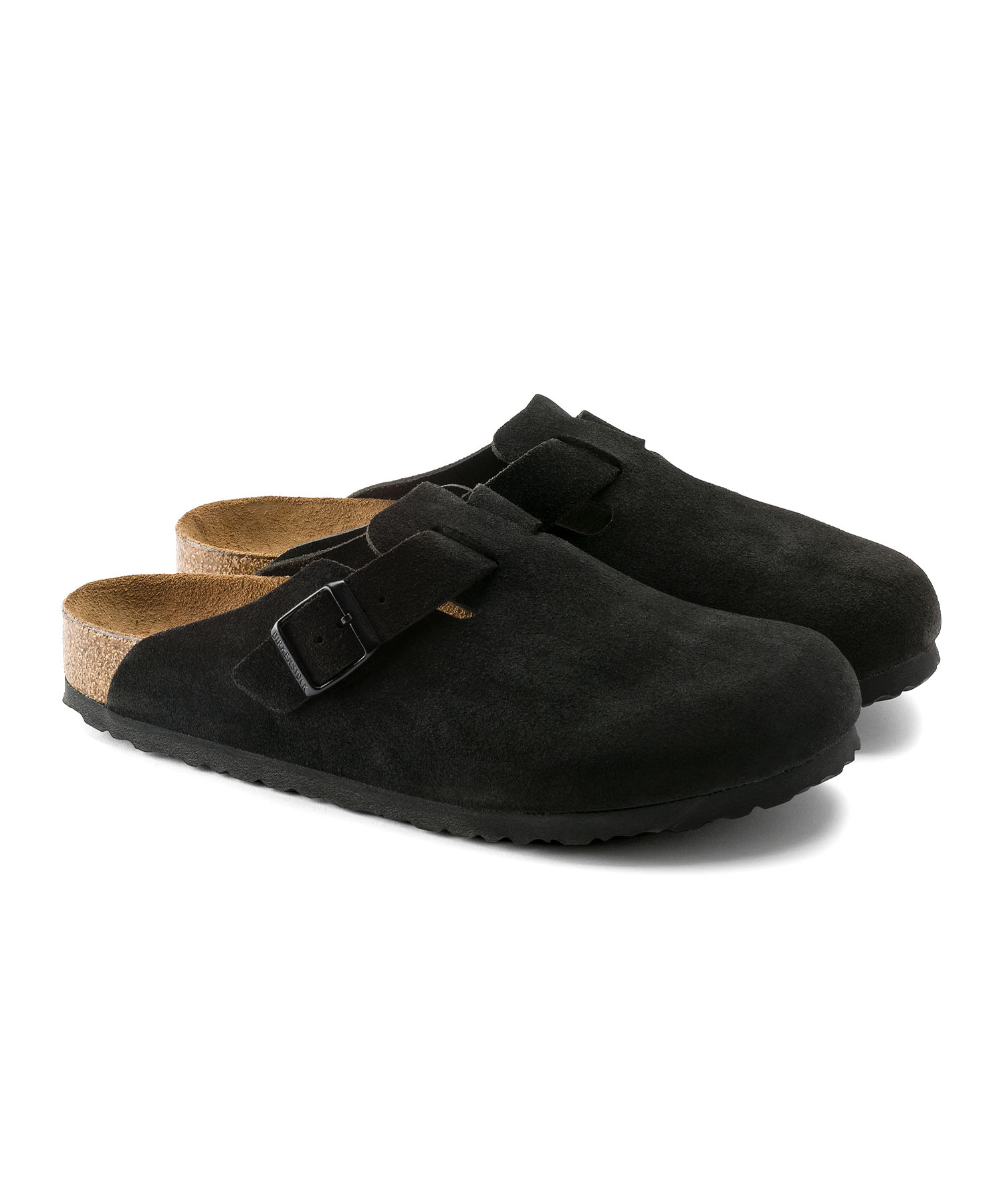 【楽天市場】BIRKENSTOCK ビルケンシュトック Boston SFB Suede ボストン ソフトフットベッド スウェード メンズ ...