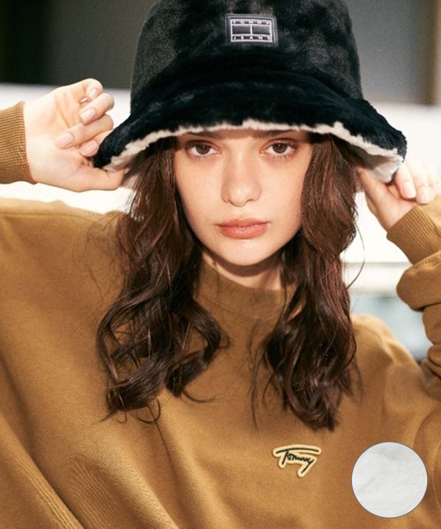【楽天市場】TOMMY JEANS/トミージーンズ バケットハット FUZZY REV. BUCKET ファジーリバーシブル フェイク ファー ...