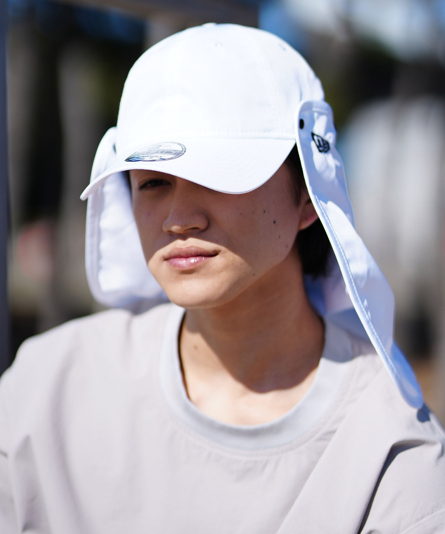 【楽天市場】NEW ERA ニューエラ キャップ 9THIRTY サンシェード 紫外線対策 ムラサキスポーツ限定 14212087：ムラサキ ...