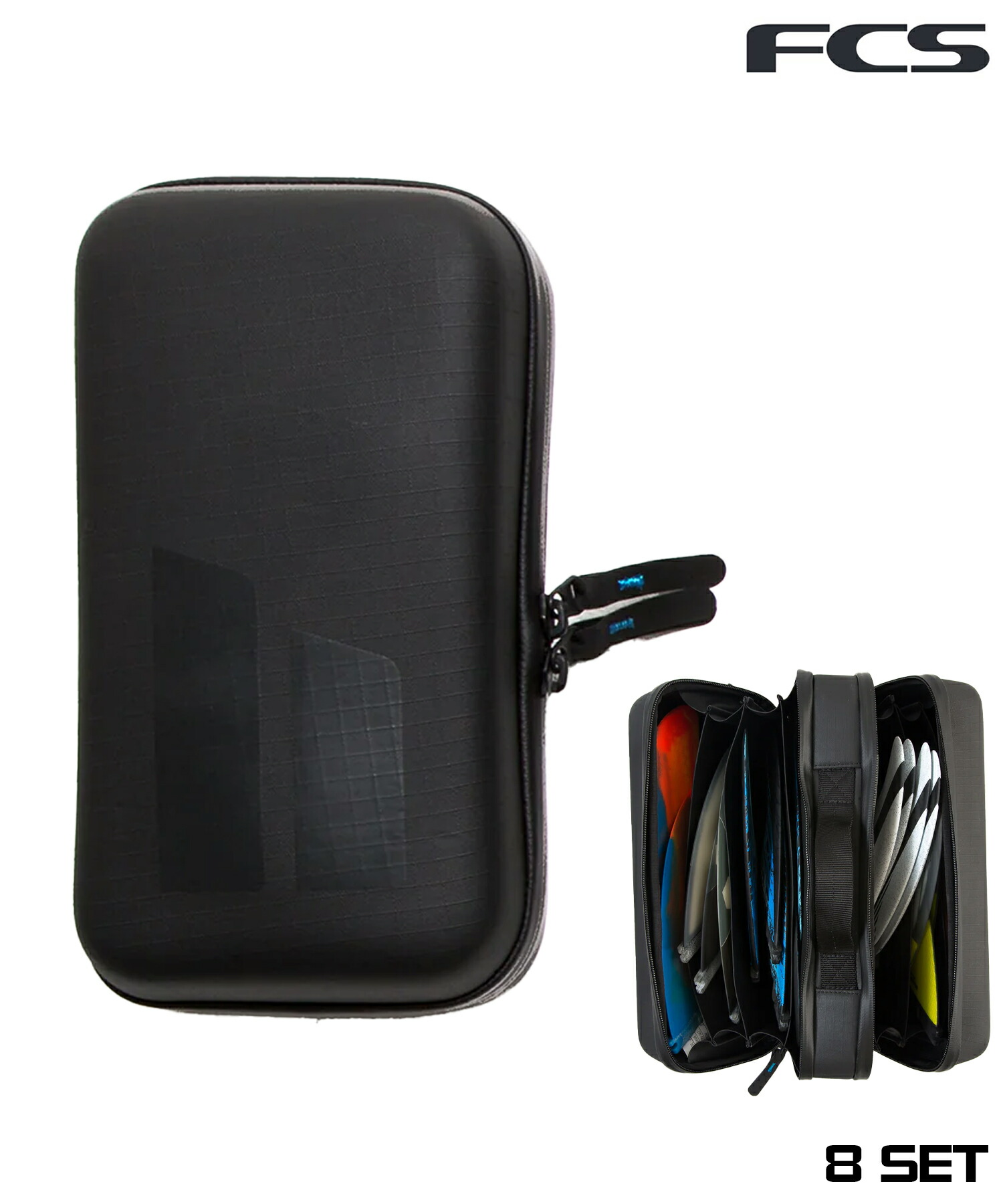 【楽天市場】FCS エフシーエス FIN CASE 8SET フィンケース 8セット用 サーフィン ムラサキスポーツ：ムラサキスポーツ楽天市場店