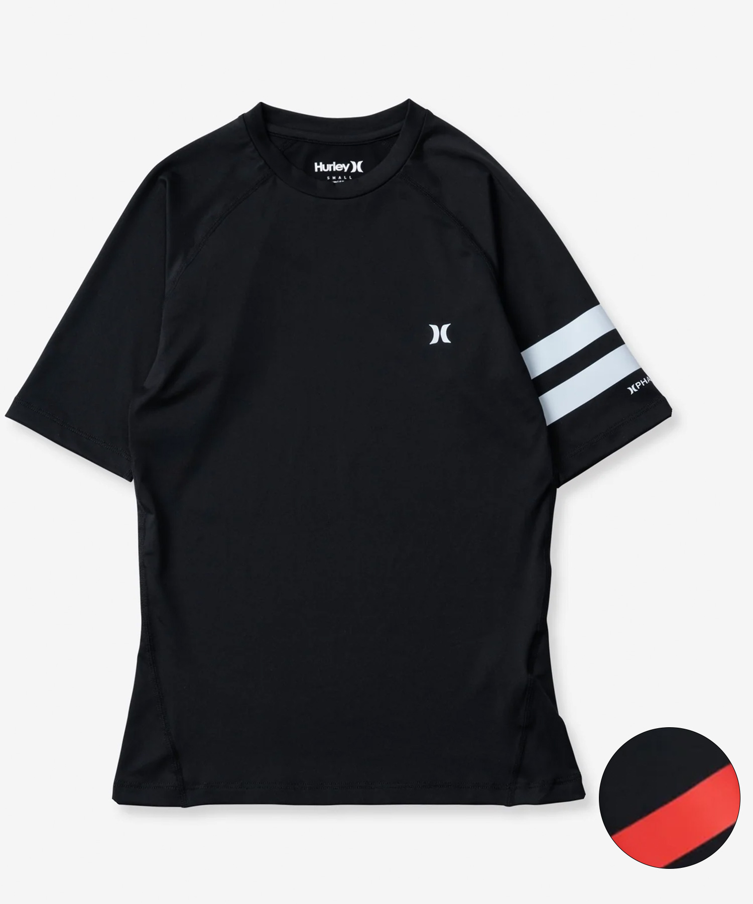 【楽天市場】Hurley ハーレー MRG2310038 メンズ ラッシュガード 半袖 UVカット 吸汗速乾 サーフィン KX1 E5 ...