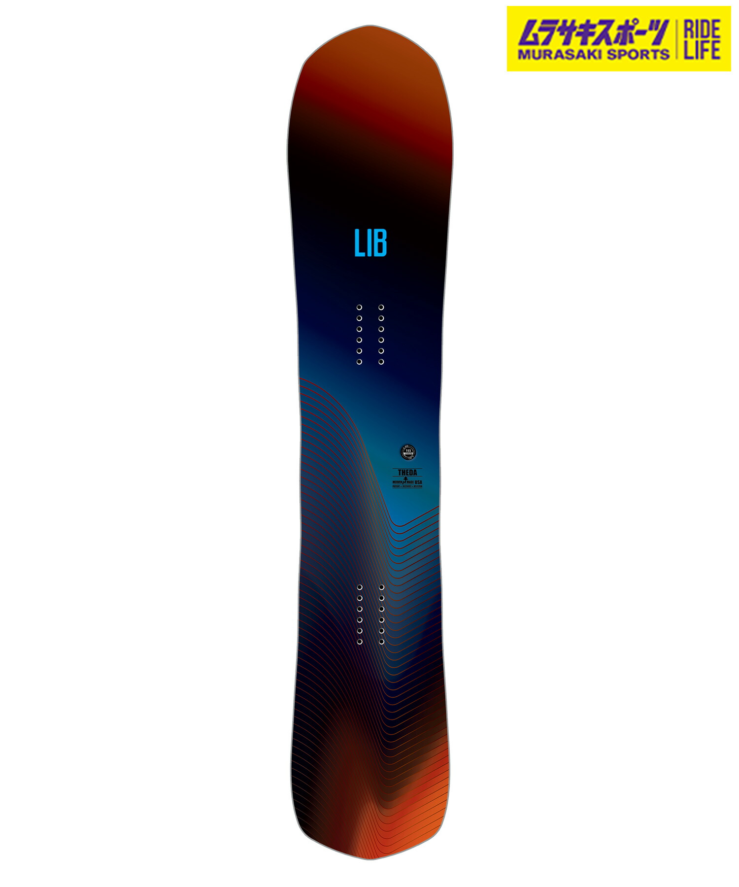 【楽天市場】早期購入 LIBTECH リブテック スノーボード 板 レディース THEDA ムラサキスポーツ 25-26モデル MM A31：ムラサキスポーツ楽天市場店