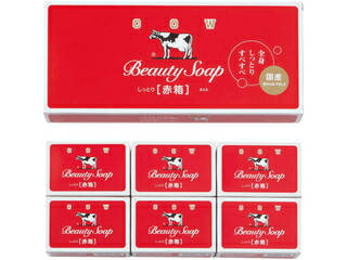 【楽天市場】牛乳石鹸 赤箱6個 405288：エムスタ