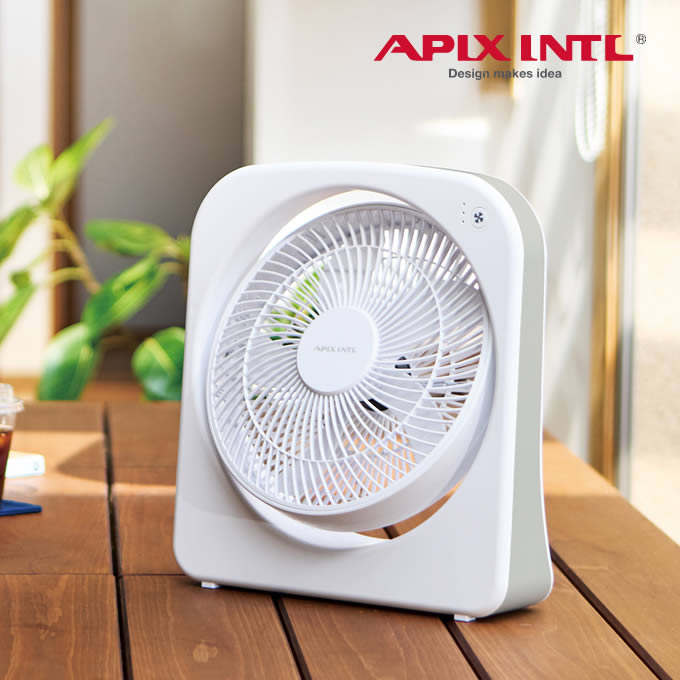 【楽天市場】APIX 2電源式スリムファン 扇風機 ホワイト AFS-128-WH アピックスインターナショナル ／ 扇風機 梅雨 便利 寝室 リビング 夏物家電 母の日 父の日 プレゼント ...