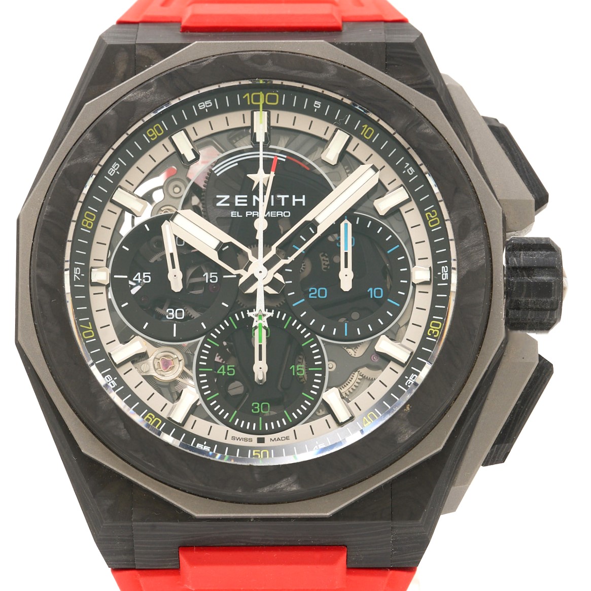 【楽天市場】【中古】【1年間保証】ZENITH ゼニス デファイ エクストリーム カーボン 10.9100.9004/22.I200 カーボン ...