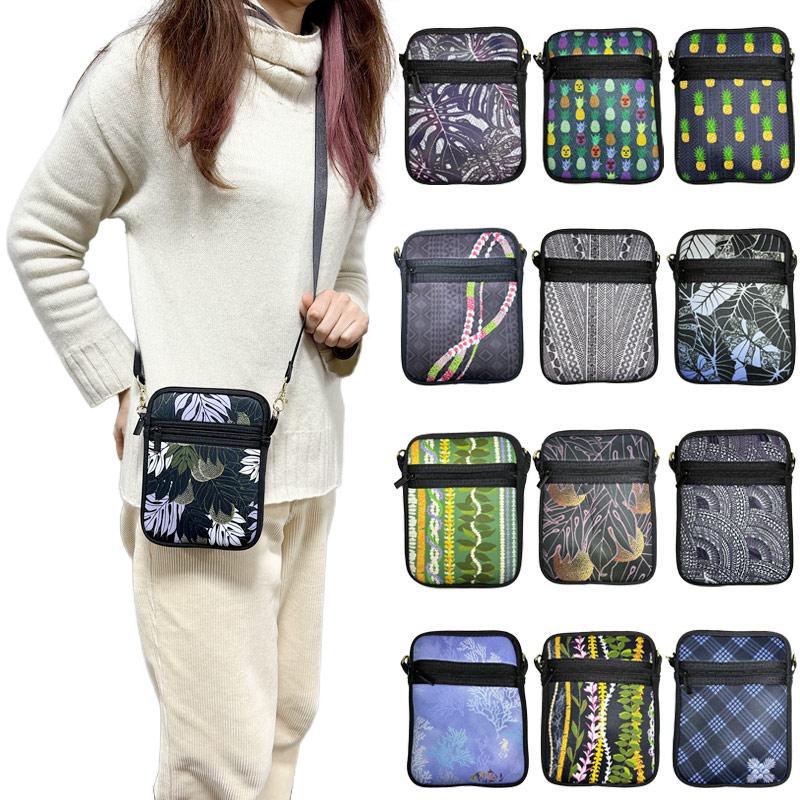 【楽天市場】ネコポス送料無料 衝撃に強い ハワイアン雑貨 スマホ ショルダー ポーチ 斜め掛け ポシェット ミニポーチ ハワイアン柄 2025 ...