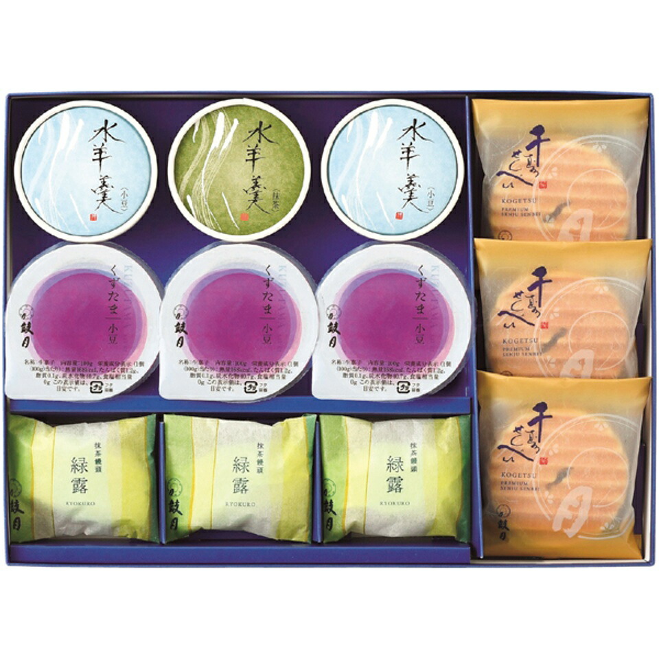 【楽天市場】【夏の贈りもの】京菓子處鼓月 京菓子銘菓詰合せ：マックスバリュ東海楽天市場店