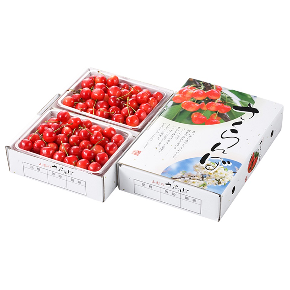 【楽天市場】【さくらんぼギフト】JAてんどう(果樹部会) 佐藤錦 約700g 秀L バラ詰め (約350g×2)：マックスバリュ東海楽天市場店