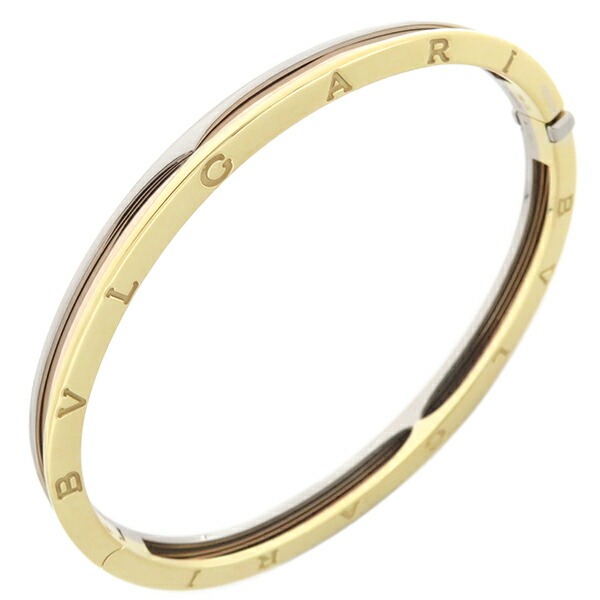 【楽天市場】ブルガリ BVLGARI バングル ビーゼロワン B-zero1 パーフェクトミスティック バングル K18YG K18WG K18PG スリーカラ— ML【中古 ...