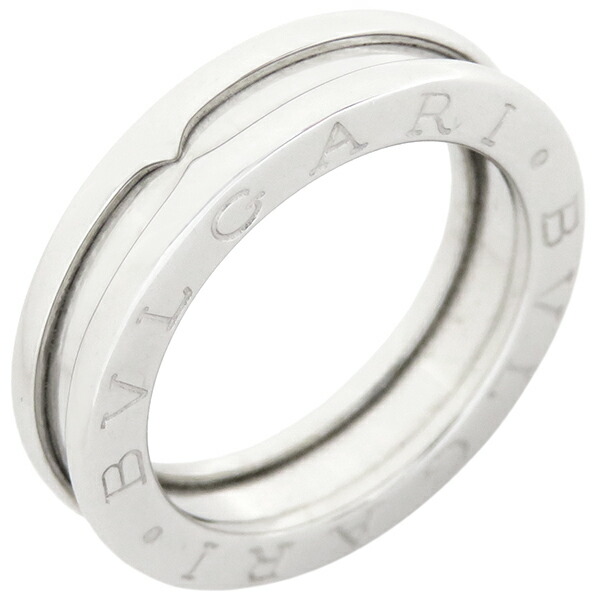【楽天市場】ブルガリ BVLGARI リング 指輪 ビーゼロワン B-zero1 リング XS K18WG ホワイトゴールド #46(JP6) 750 18金 6号 346566 【箱】【中古 ...