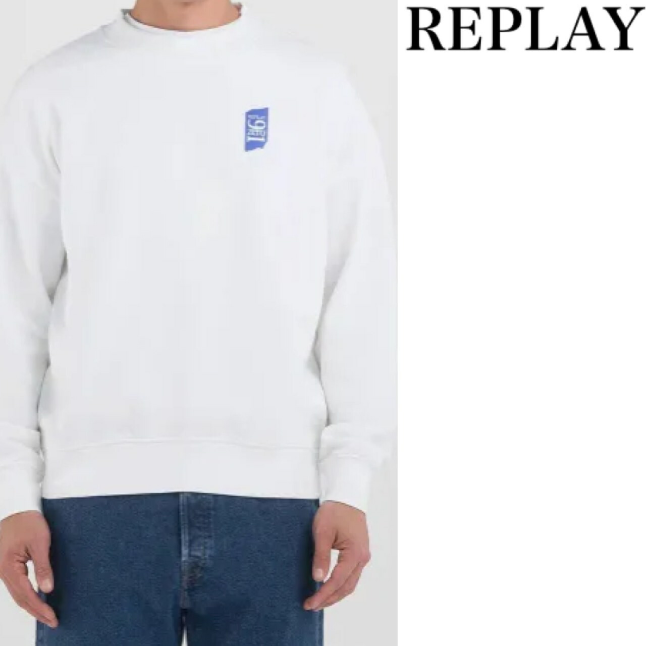 【楽天市場】REPLAY リプレイ スウェット トレーナー メンズ レディース ユニセックス オールシーズン 正規品 人気デザイン ブランド ...