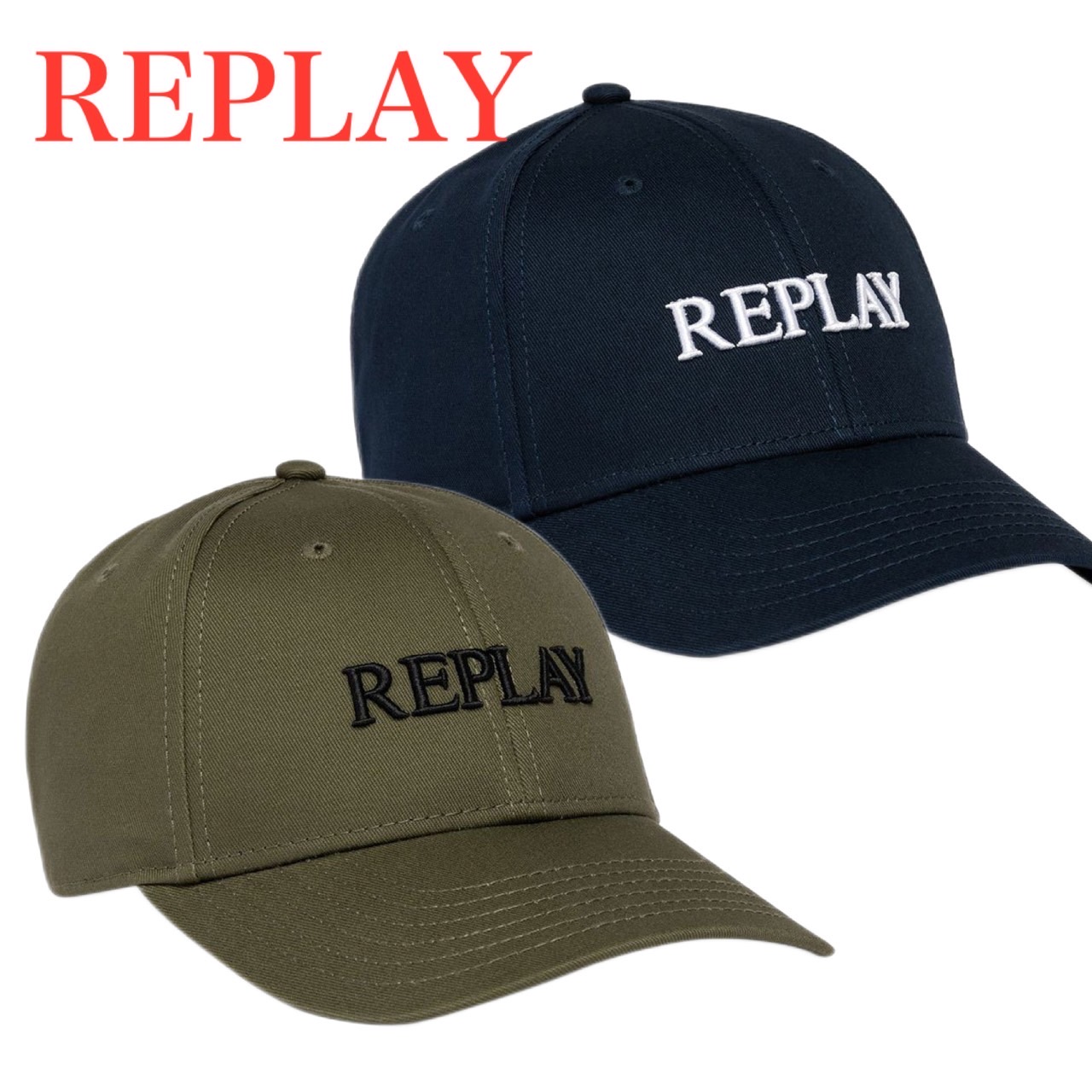 【楽天市場】REPLAY リプレイ キャップ 帽子 メンズ レディース ユニセックス オールシーズン 正規品 AX4161.002.A0113 ...