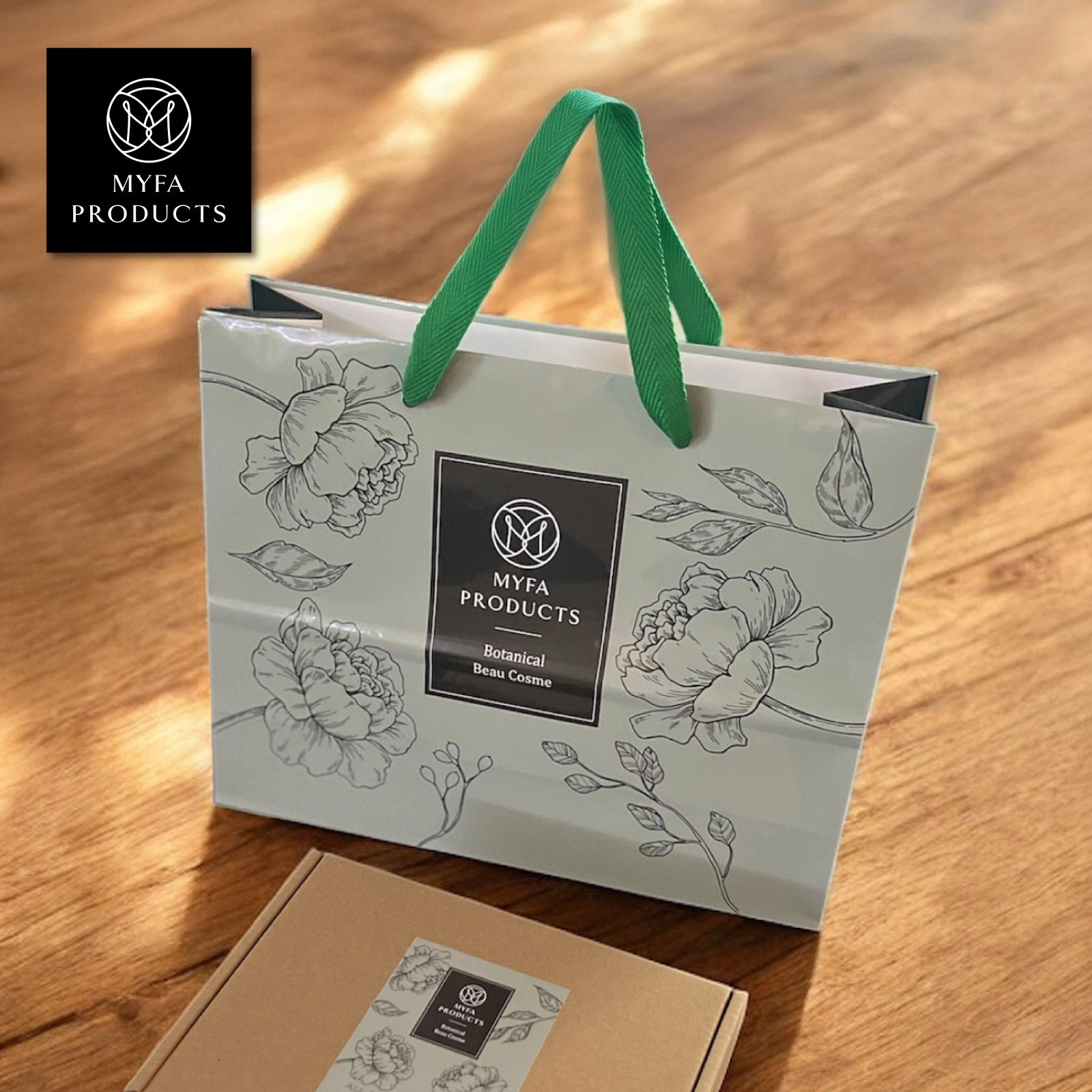 【楽天市場】【Myfa Products公式】お渡し用手提げ袋 ショッパー 紙袋 ラッピングギフト プレゼント マイファプロダクツ：MYFA PRODUCTS
