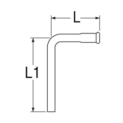 【楽天市場】SANEI（三栄水栓） ロータンク洗浄管下部 H80-1-B：リライフプラザ 楽天市場店