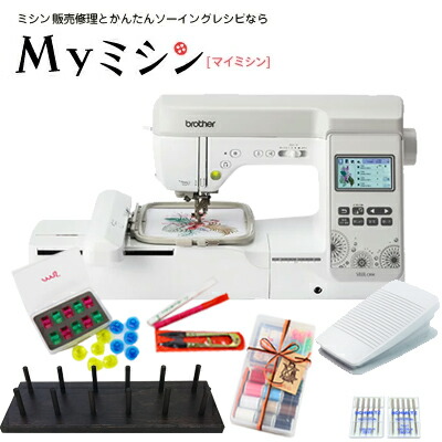 【楽天市場】\P20倍！さらに27,000円CPあり！／ 豪華特典付き！ブラザー ソレイユCRW EML1401 コンピューターミシン 刺しゅうミシン 刺繍ミシン【最大5年保証】：マイミシン