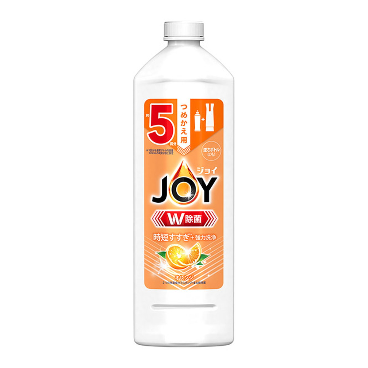 【楽天市場】P&G ジョイ JOY W除菌ジョイ コンパクト オレンジの香り 特大 つめかえ用 670ml：マイレピ P＆Gストア