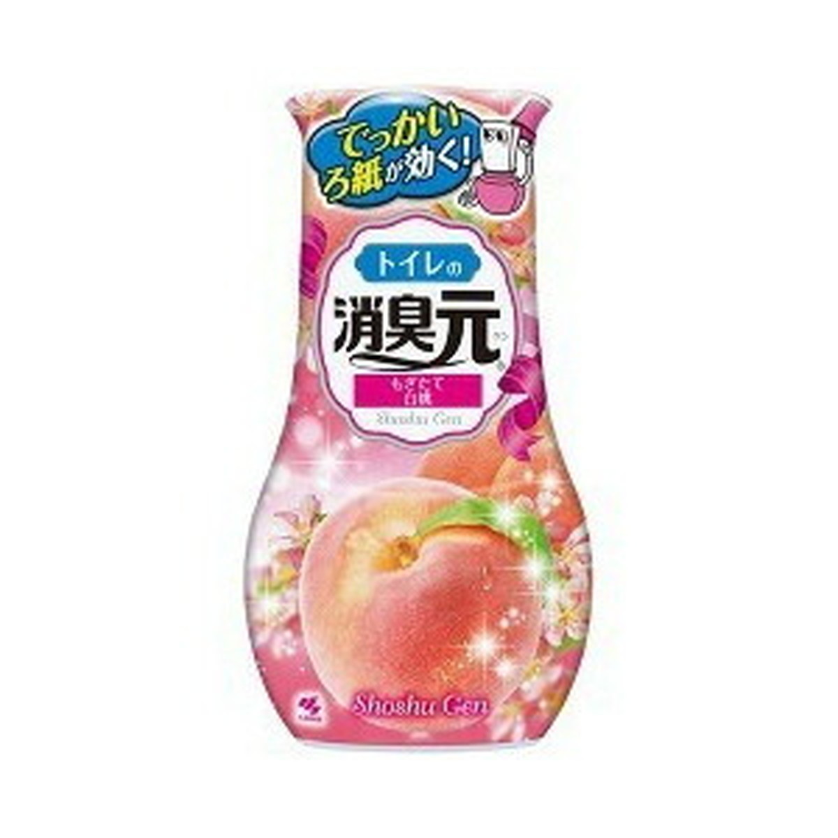 【楽天市場】小林製薬 トイレの消臭元 もぎたて白桃 400ML 約1.5ヶ月から3ヶ月間持続：マイレピ P＆Gストア