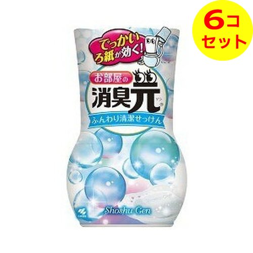 【楽天市場】【送料込】 小林製薬 お部屋の消臭元 せっけん 400ml 芳香消臭剤 ×6個セット：マイレピ P＆Gストア