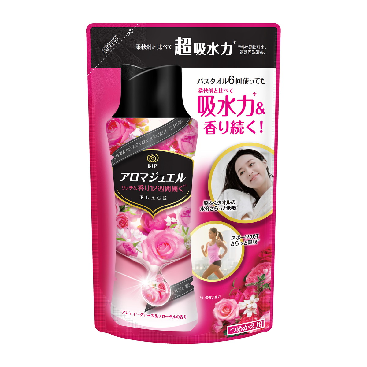 【楽天市場】P&G レノア アロマジュエル アンティークローズ&フローラルの香り つめかえ用 365ml：マイレピ P＆Gストア