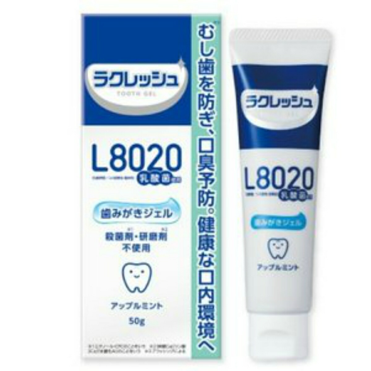 【楽天市場】【 202510判定0削除対象】ジェクス L8020 乳酸菌 ラクレッシュ 歯磨きジェル 50g 本体(4973210994918)：マイレピ P＆Gストア