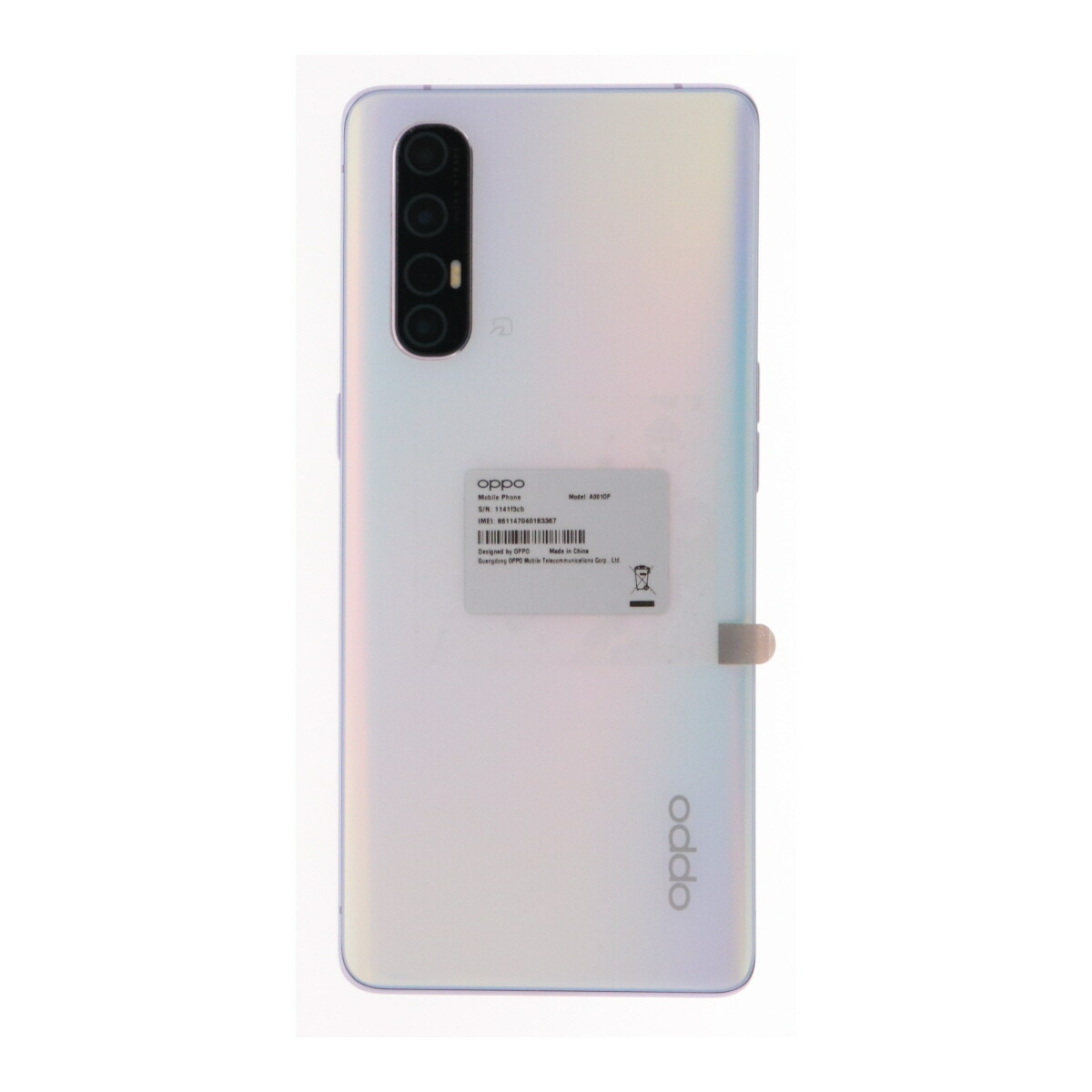 【楽天市場】【中古】 Oppo Reno3 5G A001OP 128GB ソフトバンク SIMロック解除済み [Cランク] 中古スマホ 中古 スマホ スマートフォン 本体 保証付き 端末 ...