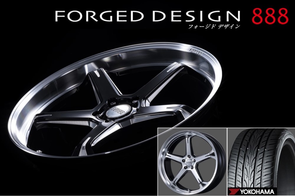 【楽天市場】【タイヤホイール 4本セット】トヨタ 40系アルファード ヴェルファイア用 22インチ [フォージドデザイン888 ...